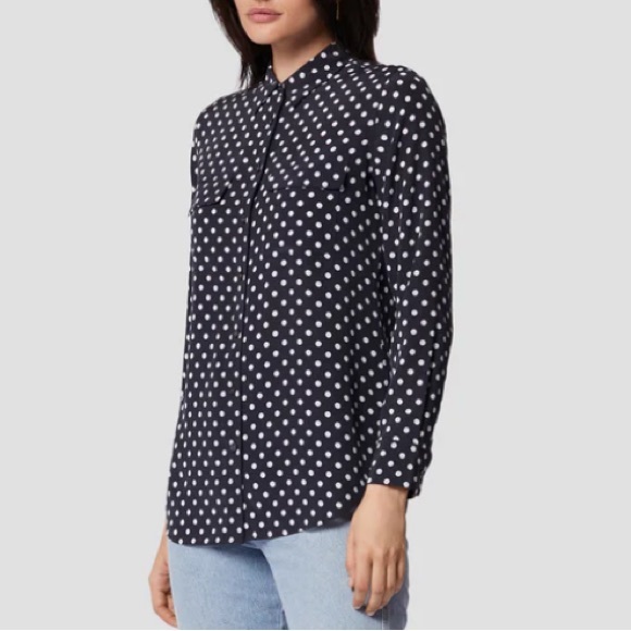 Equipment | Tops | Equipment Femme Slim Signature Silk Shirt | Poshmark